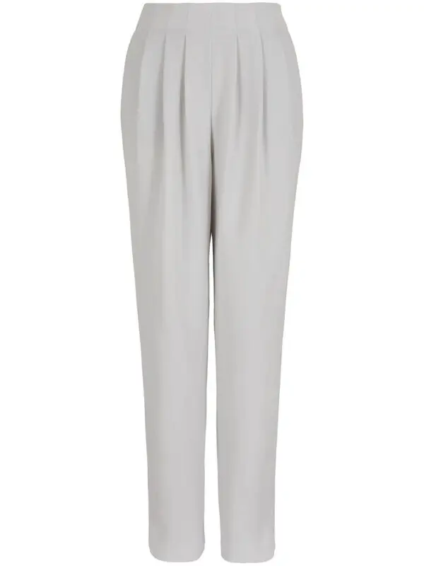 Emporio Armani Straight-leg Trousers - Neutrals