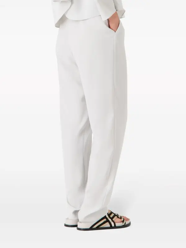 Emporio Armani Straight-leg Trousers - Neutrals