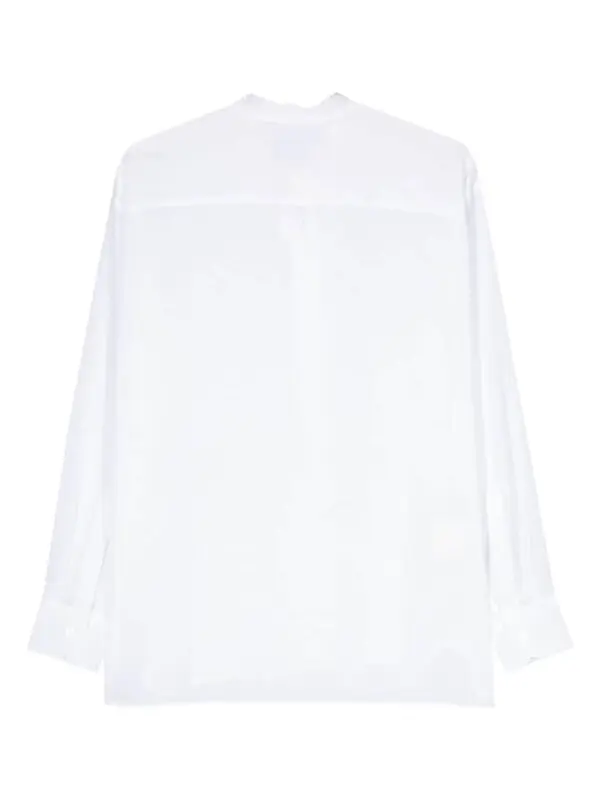 LARDINI Semi-sheer Cotton Shirt