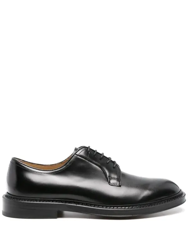 SCAROSSO Harry Leather Derby Shoes