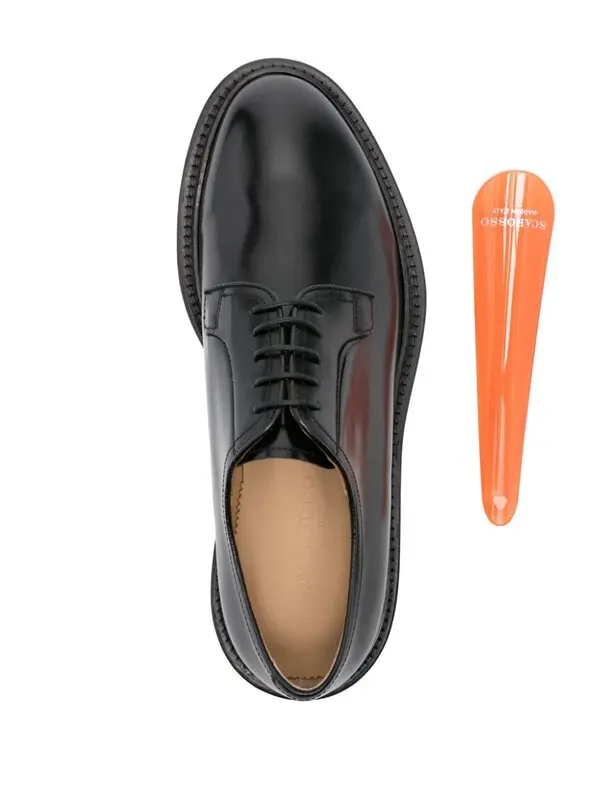 SCAROSSO Harry Leather Derby Shoes