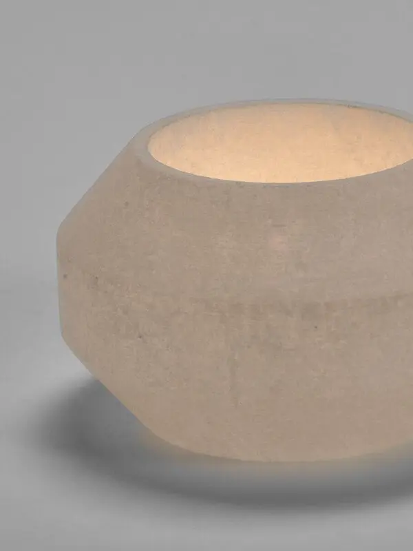 SERAX Large Alabaster Candle Holder