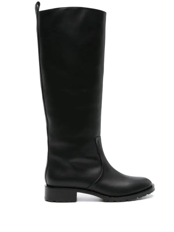 SCAROSSO Sofia Knee-high Boots - Black