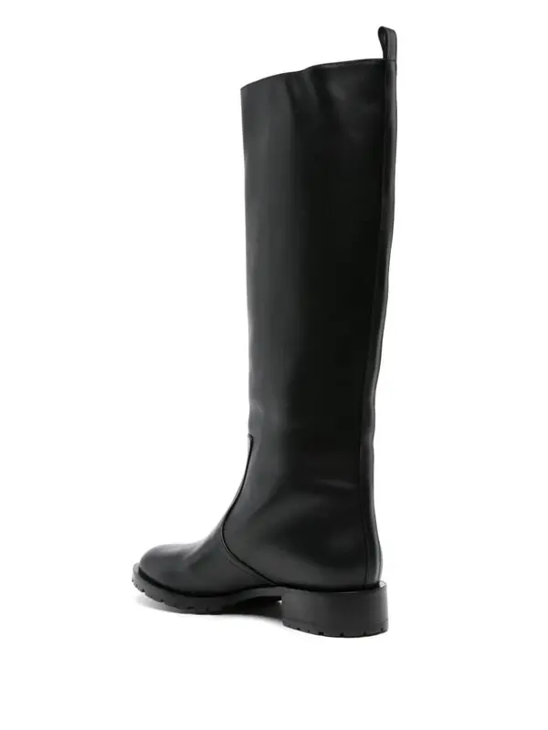 SCAROSSO Sofia Knee-high Boots - Black