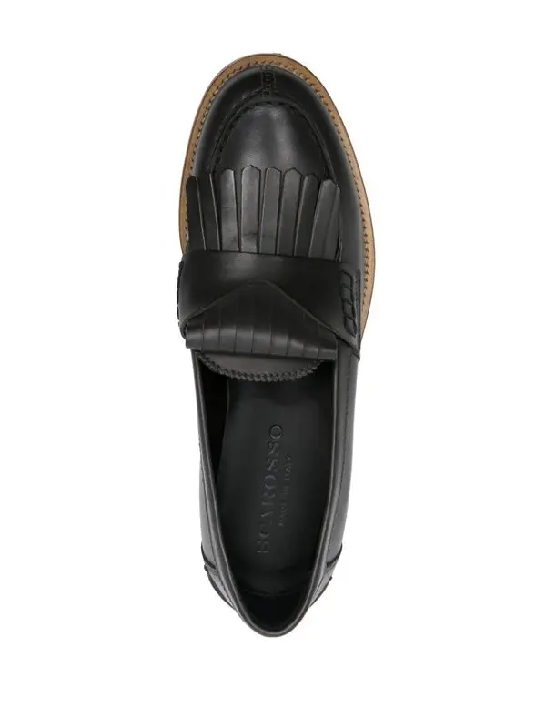 SCAROSSO Bridget Leather Loafers