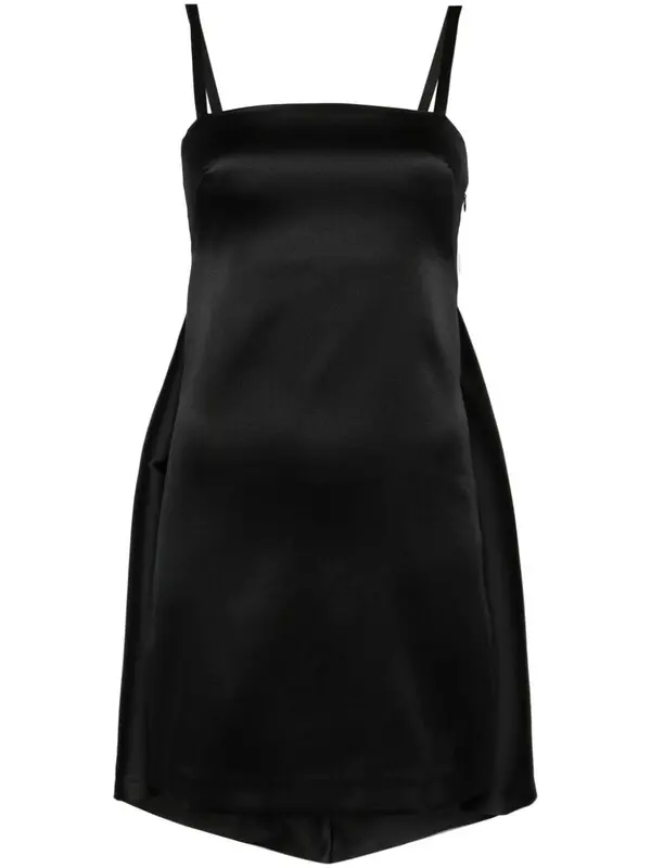 P.a.r.o.s.h Papavero Mini Dress - Black
