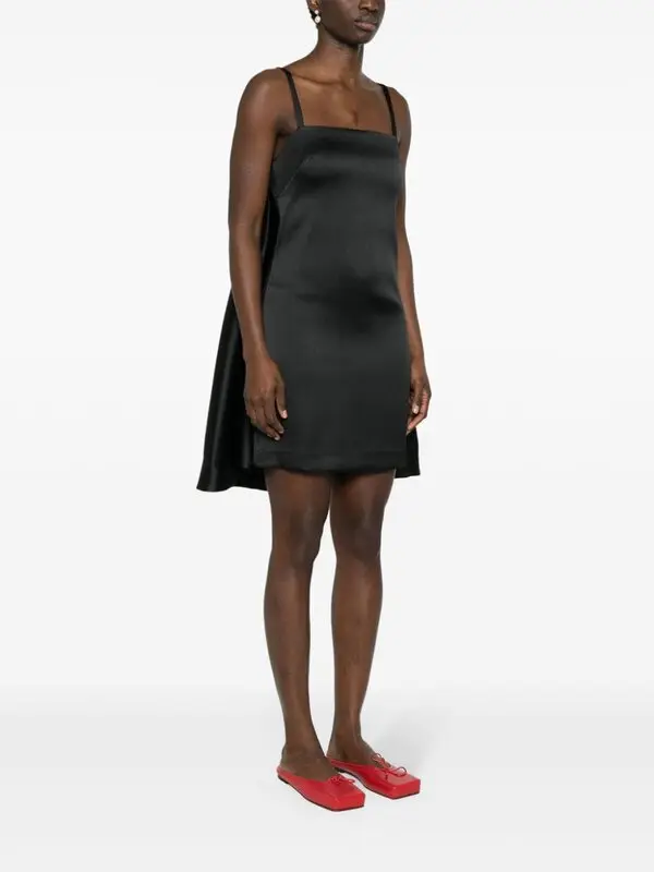 P.a.r.o.s.h Papavero Mini Dress - Black
