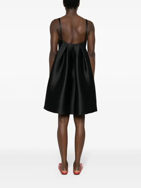 P.a.r.o.s.h Papavero Mini Dress - Black