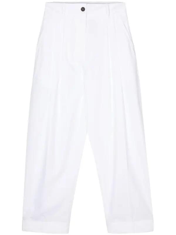 Studio Nicholson Acuna High-waisted Trousers - White