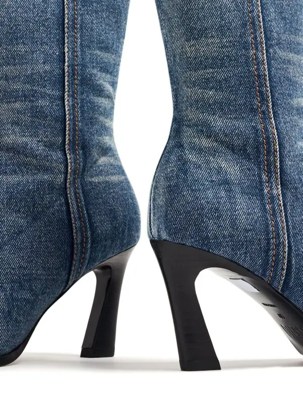 DIESEL® D-allas Denim Ankle Boots