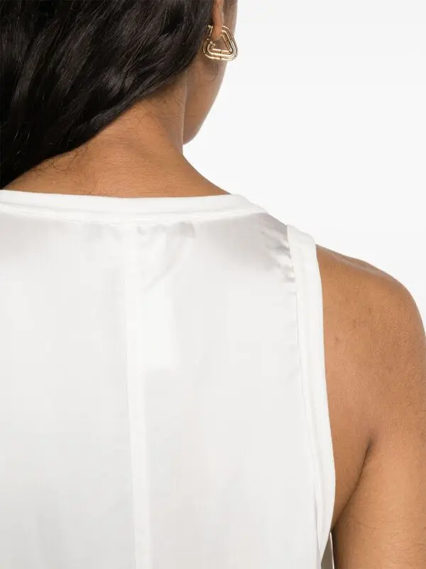 Fabiana Filippi Panelled Tank Top - White
