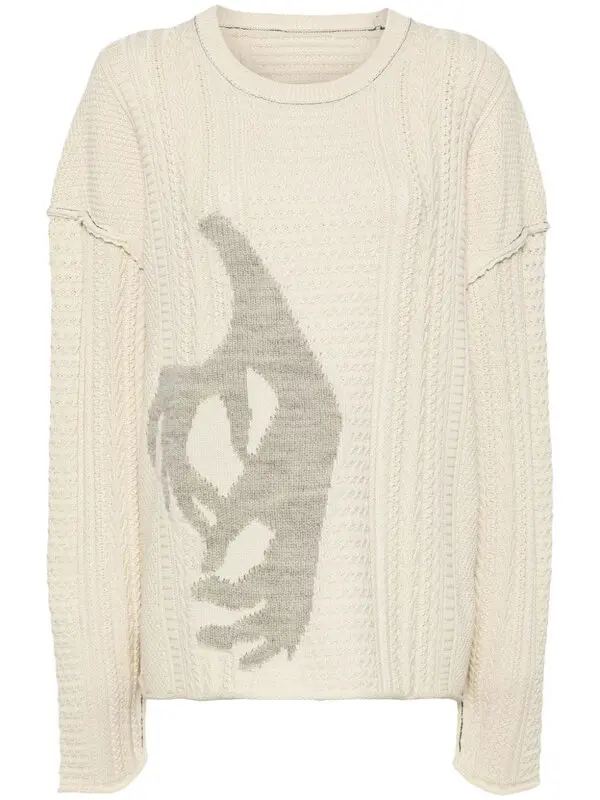 Y’s Chunky Knit Wool Jumper