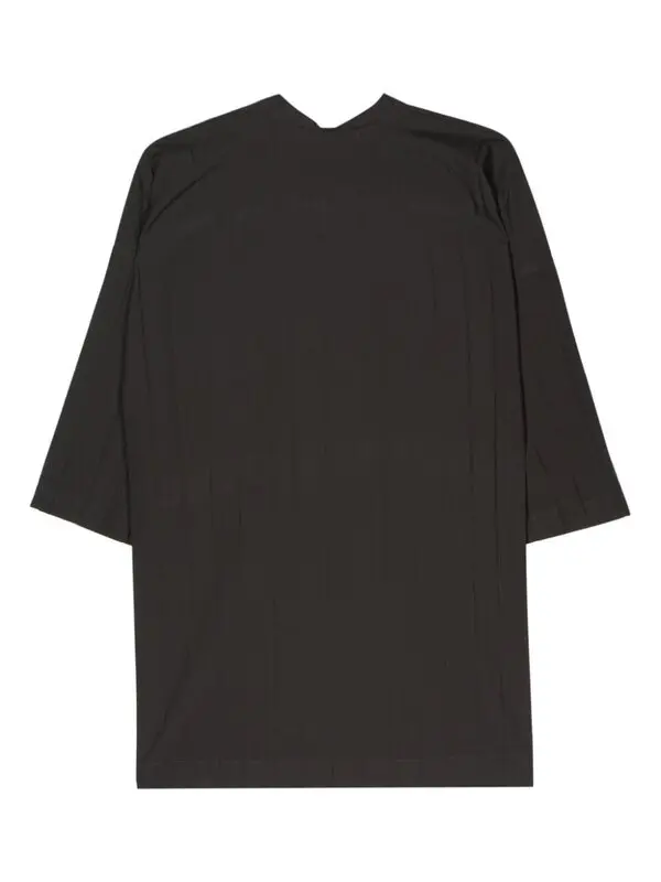 Issey Miyake Edge Pressed-crease Shirt - Grey