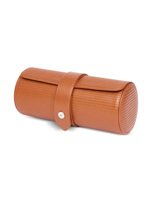 RAPPORT LONDON Nova Three-watch Roll Case - Brown