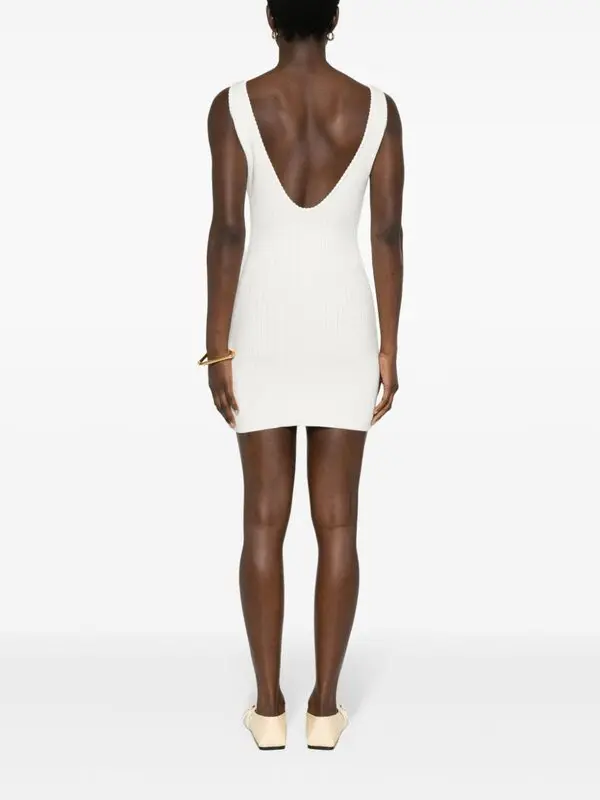 Jacquemus Sierra Mini Dress - White