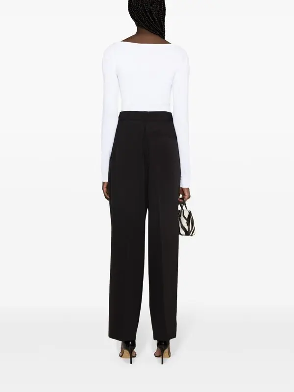 Alexander McQueen Square-neck Fine-knit Top
