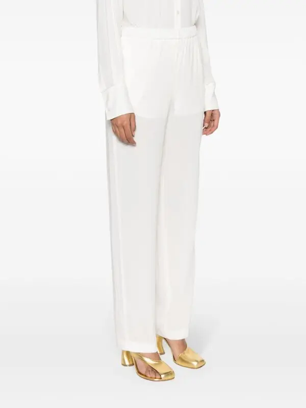 Fabiana Filippi Straight Crepe Trousers