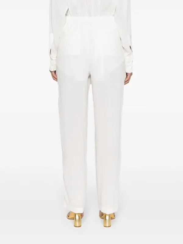 Fabiana Filippi Straight Crepe Trousers