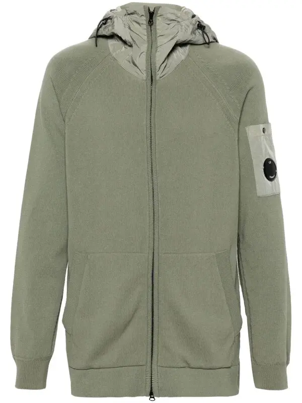 C.P. COMPANY Lens-detail Zip-up Hoodie