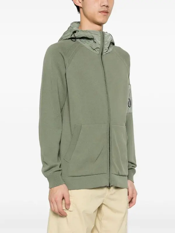 C.P. COMPANY Lens-detail Zip-up Hoodie