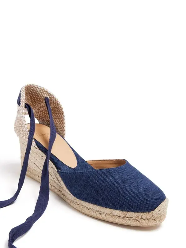 CastaÑer Lace-up Espadrilles - Blue