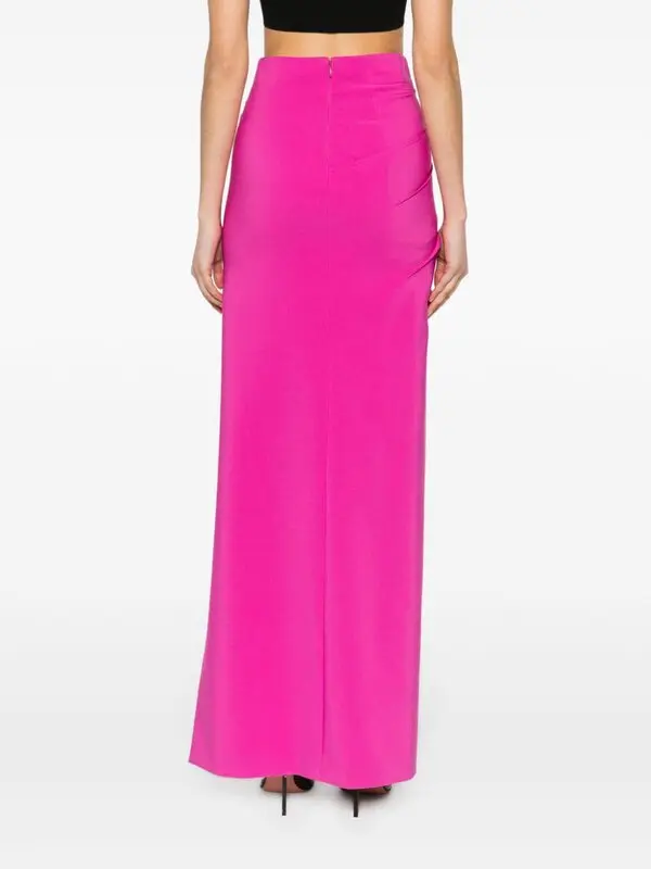 GENNY Crystal-embellished Midi Skirt