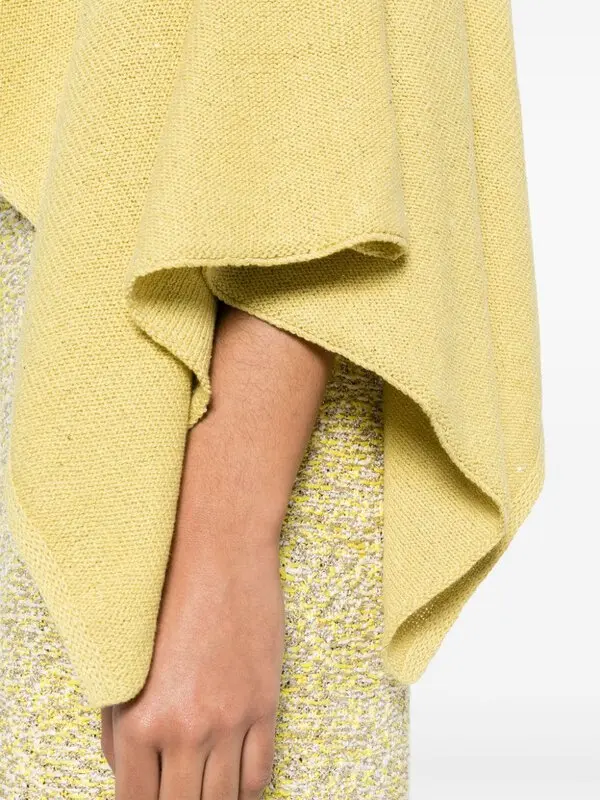 Fabiana Filippi Sequin-embellished Poncho - Green