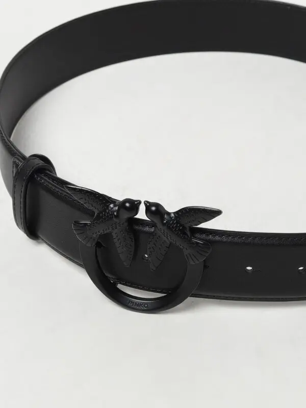 Pinko Love Birds Buckled Belt