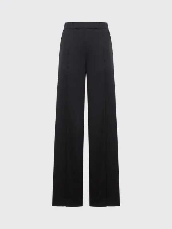 JIL SANDER Wide Leg Trousers - Black