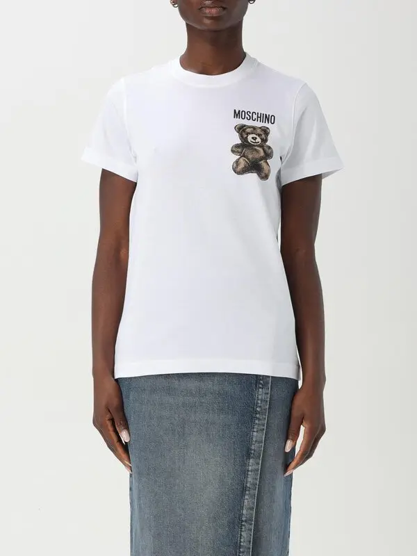 Moschino Teddy Bear Graphic T-shirt - White
