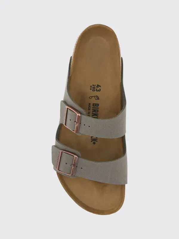 BIRKENSTOCK Arizona Double-strap Sandals In Birko-flor® With Buckles - Grey