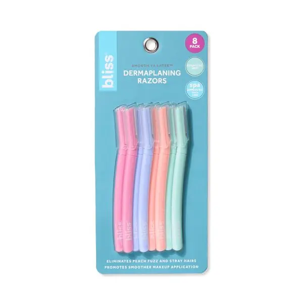 Bliss World Store Smooth Ya Later 8pc Dermaplaning Razors