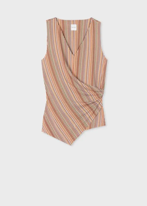 Paul Smith Wrap Vest Top - Multicolour