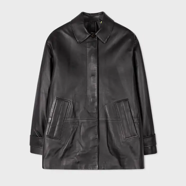 Paul Smith Leather Swing Jacket