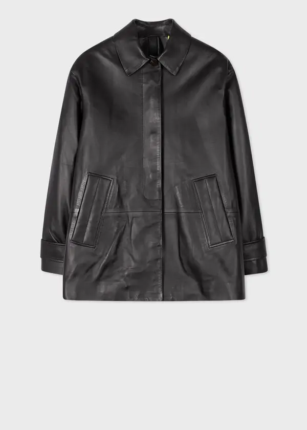 Paul Smith Leather Swing Jacket