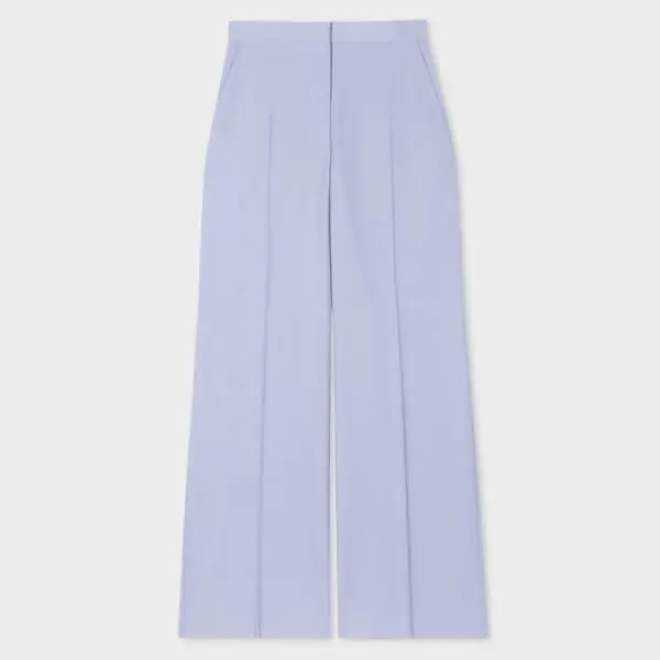 Paul Smith Wide-leg Wool Pants