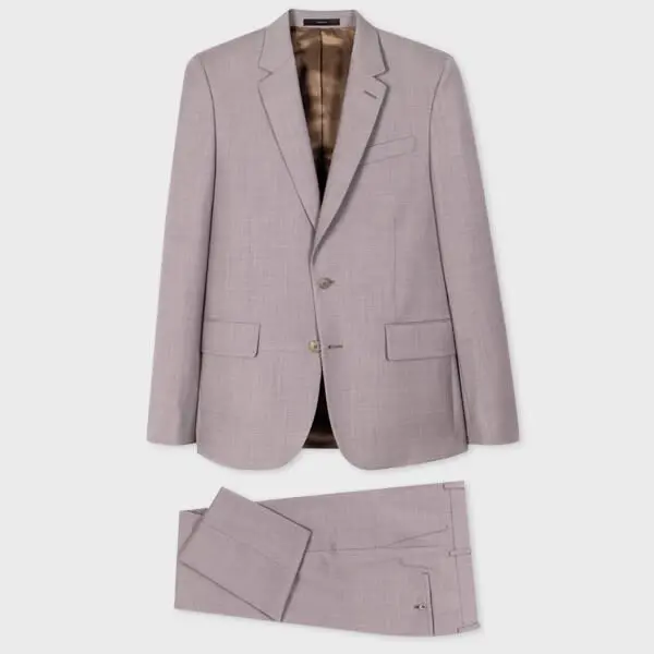 Paul Smith Tailored Fit 2btn Suit - Purple