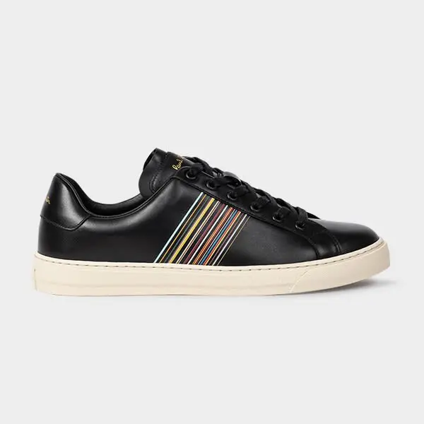 Paul Smith Leather Sneakers - Black
