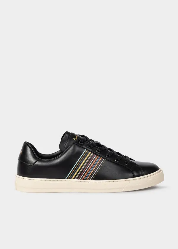 Paul Smith Leather Sneakers - Black