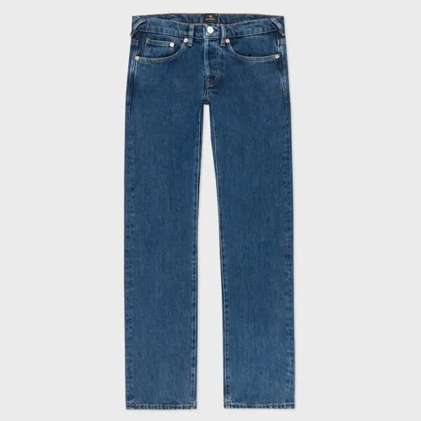 Paul Smith Standard-fit Organic Cotton Twill Jeans