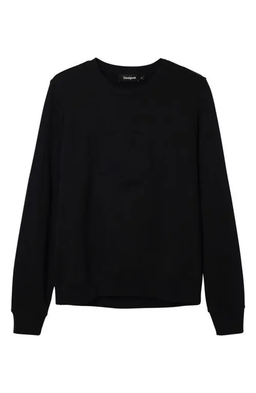 Desigual Imagotype Embossed Sweatshirt