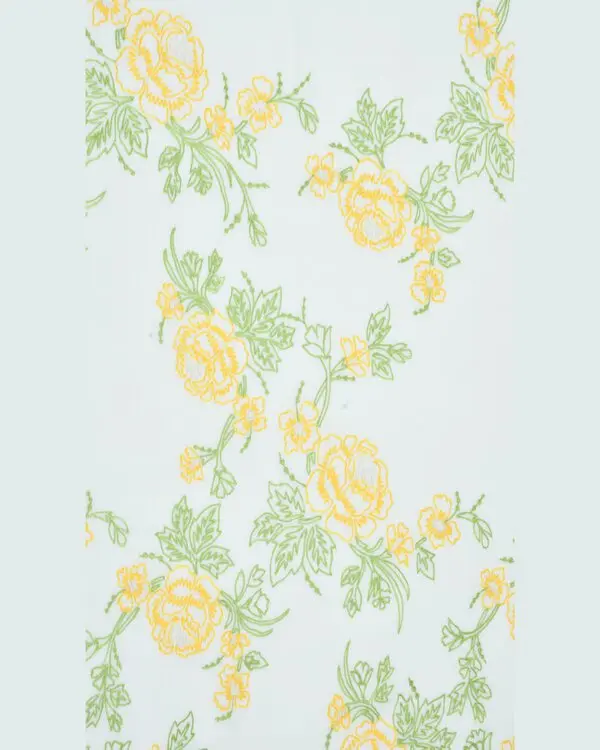 Janavi Colorful Floral Merino Wool & Silk Scarf