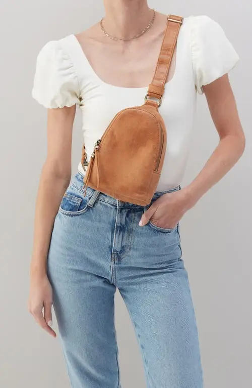 Hobo Fern Leather Sling Bag