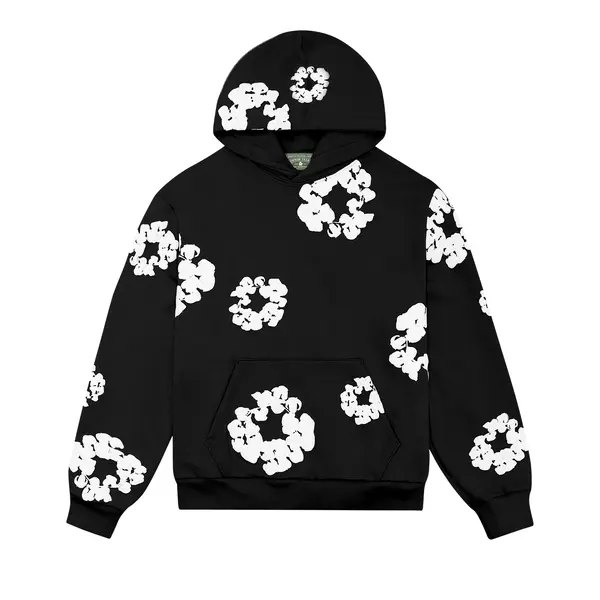 DENIM TEARS The Cotton Wreath Sweatshirt - Black