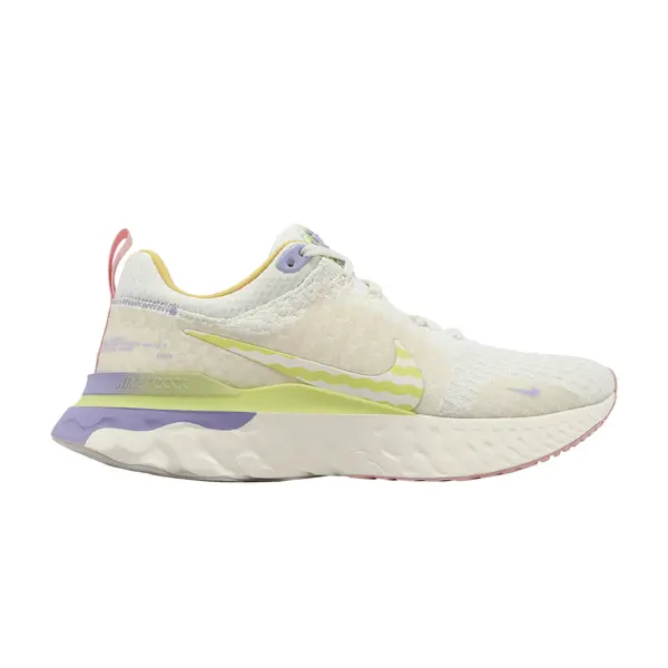 Nike React Infinity Run Flyknit 3 Sneakers - Cream