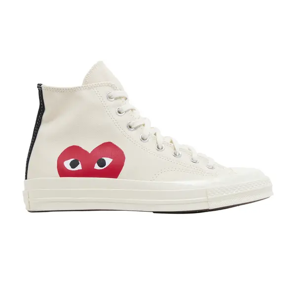 CONVERSE Comme Des Garçons Play X Chuck 70 High - Cream
