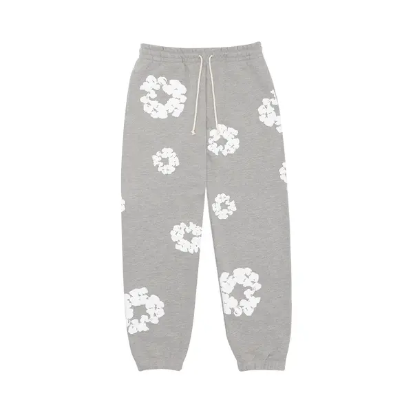 DENIM TEARS Cotton Wreath Sweatpants - Grey