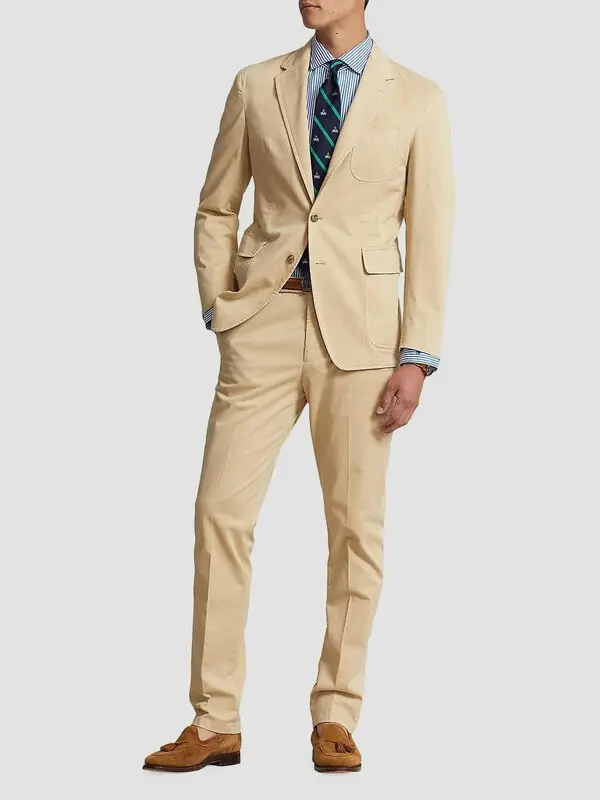 Polo Ralph Lauren Flat-front Chino Trousers