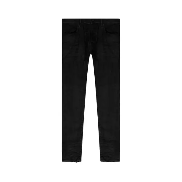 PURPLE BRAND Low Rise Skinny Fit Jeans - Black