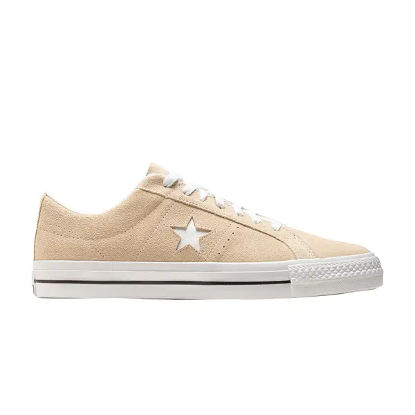 CONVERSE One Star Pro Vintage Suede Low Top Sneakers - Cream